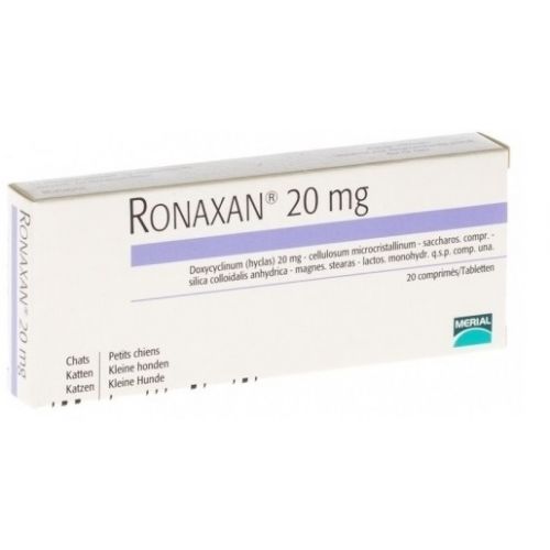 RONAXAN 20mg 20pils For Small DOGS Infections – AKIRA-PRO-SUPPLIES